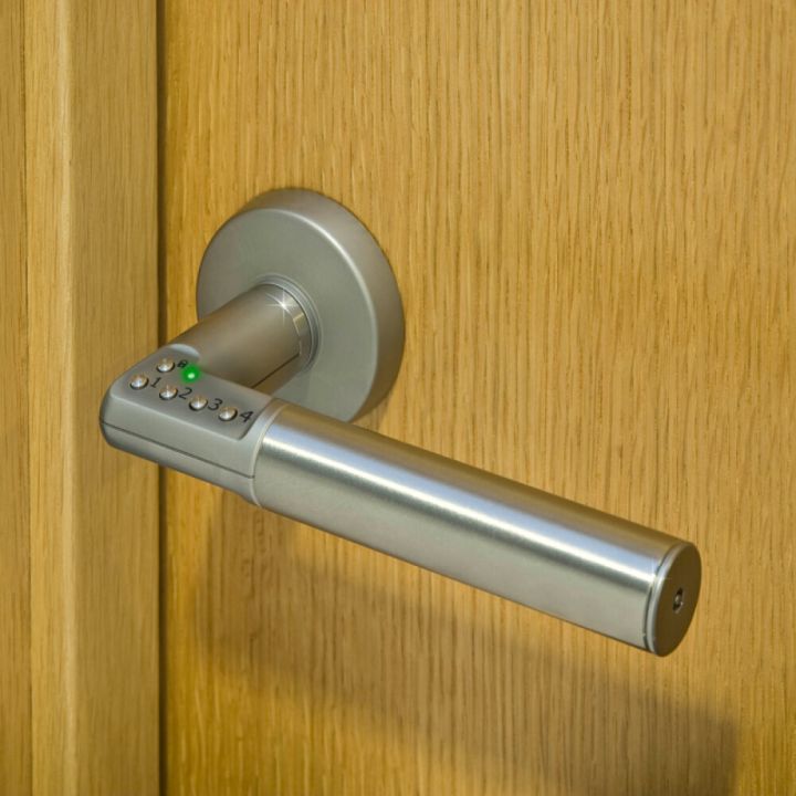 DÖRRHANDTAG ASSA ABLOY CODE HANDLE 8811 HÖGER | BAUHAUS