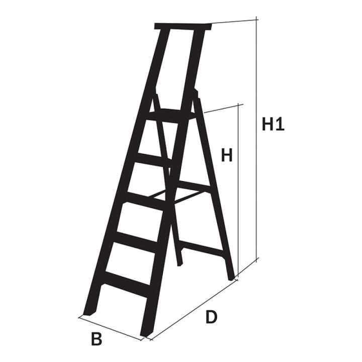 TRAPPSTEGE W.STEPS WTS 55P 8-STEG | BAUHAUS