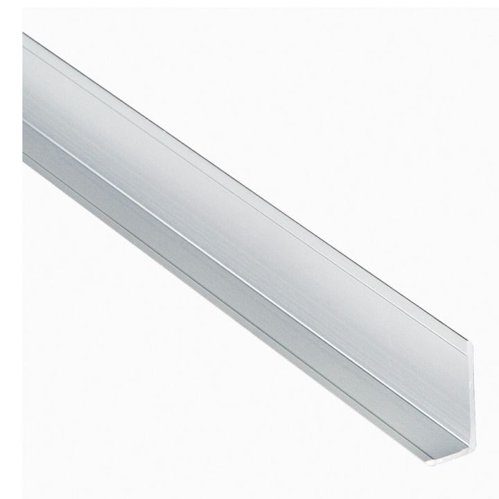 L-PROFIL FIBO TILL VÅTRUMSPANEL ALUMINIUM 2400MM | BAUHAUS