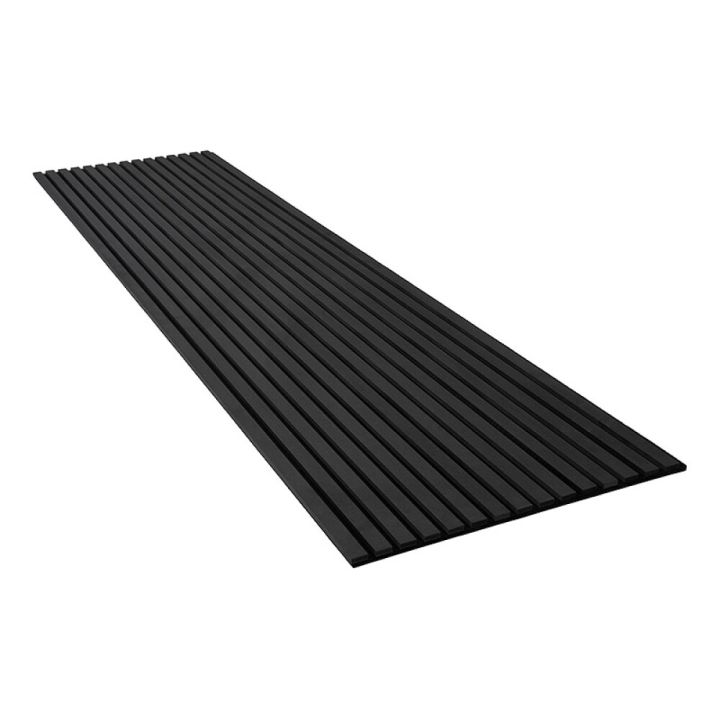 AKUSTIKPANEL BY VENØ RAW SVART 20X600X2400MM | BAUHAUS