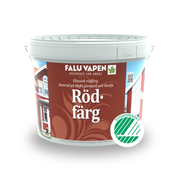SLAMFÄRG FALU VAPEN RÖD 10L | BAUHAUS