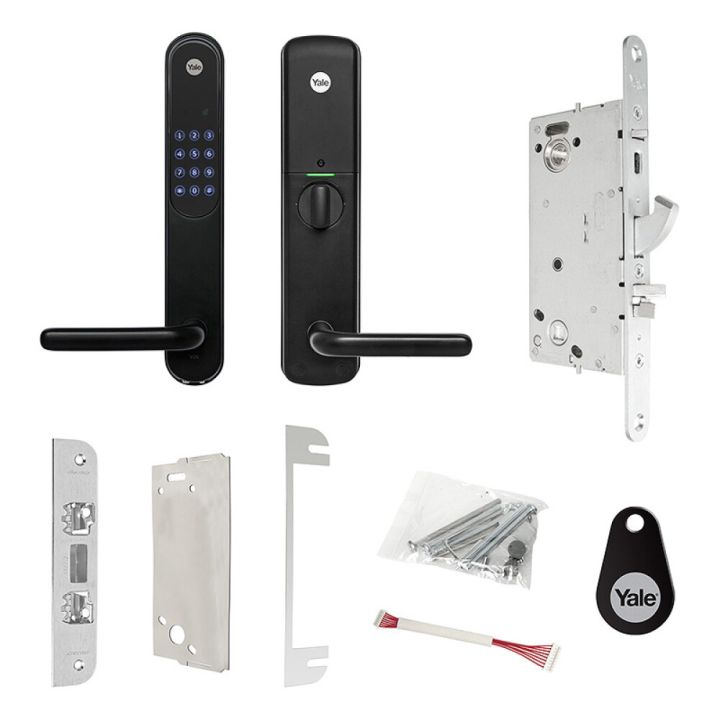 YALE DOORMAN CLASSIC HOME SVART+ACCESS MODULE | BAUHAUS