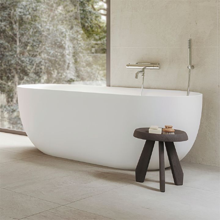 BADKAR SVEDBERGS VAULEN FRISTÅENDE 160CM VIT MATT | BAUHAUS