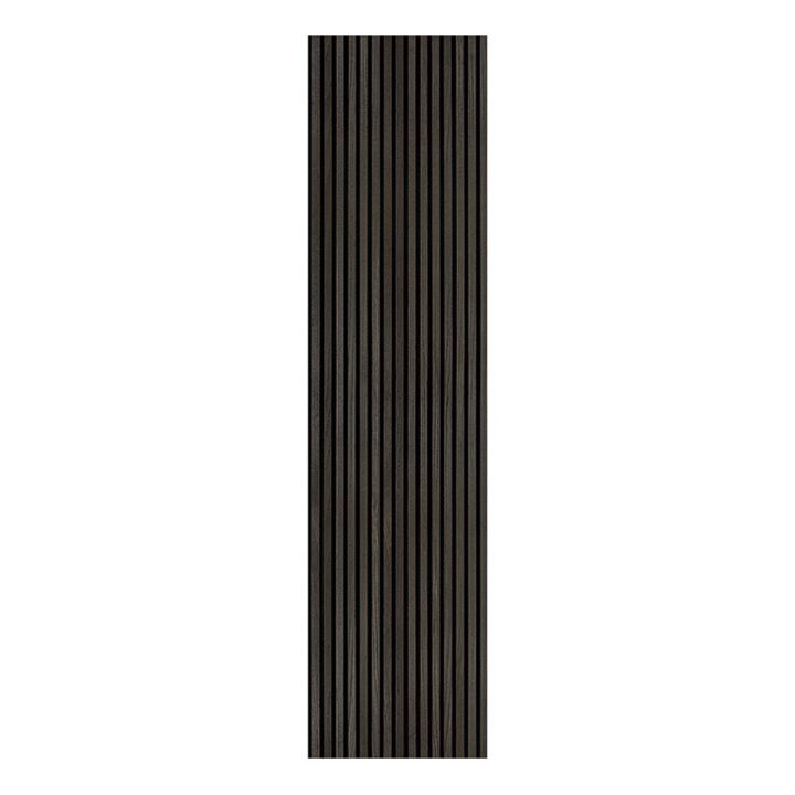 AKUSTIKPANEL VILLA SVART EK 2440X605X22MM | BAUHAUS