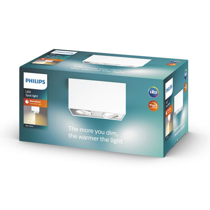 TAKSPOTLIGHT PHILIPS BOX SPECIAL FORM WHITE | BAUHAUS