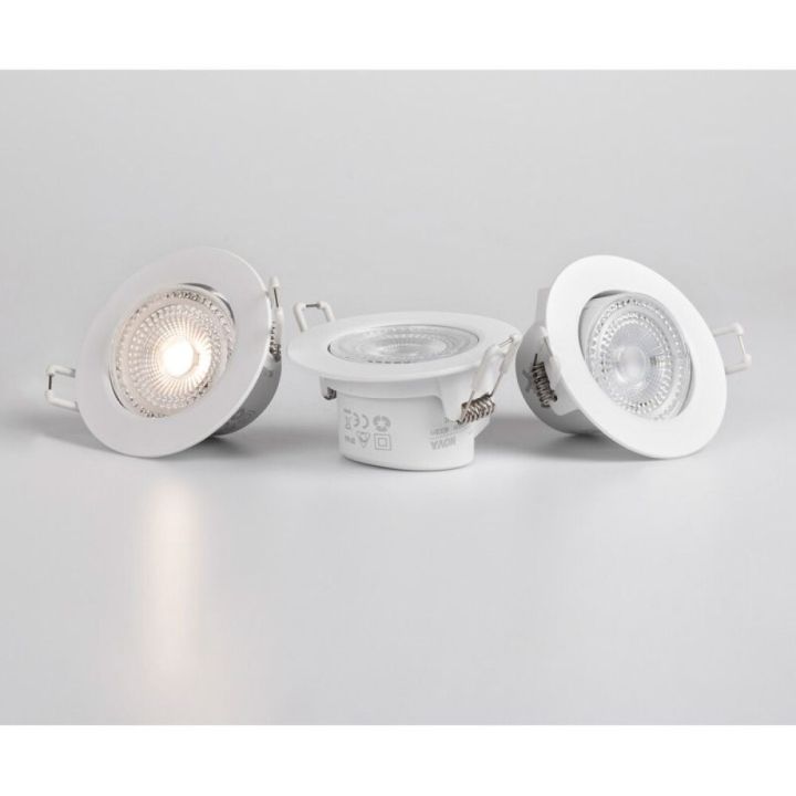 DOWNLIGHT ECOLITE NOVA DIMBAR LED 3-PACK | BAUHAUS