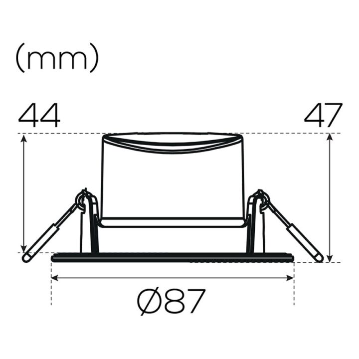 DOWNLIGHT ECOLITE NOVA DIMBAR LED 3-PACK | BAUHAUS