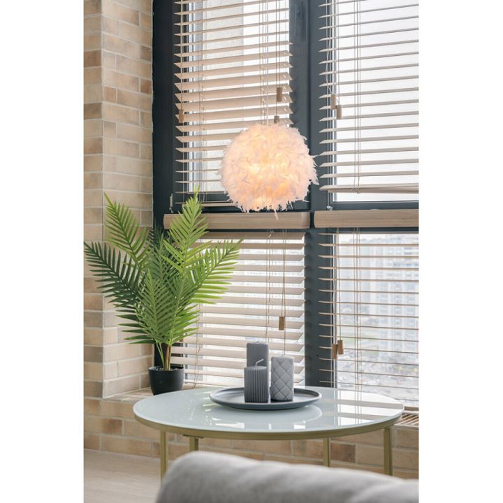 TAKPENDEL 450 VITT TYG 1XE27 | BAUHAUS