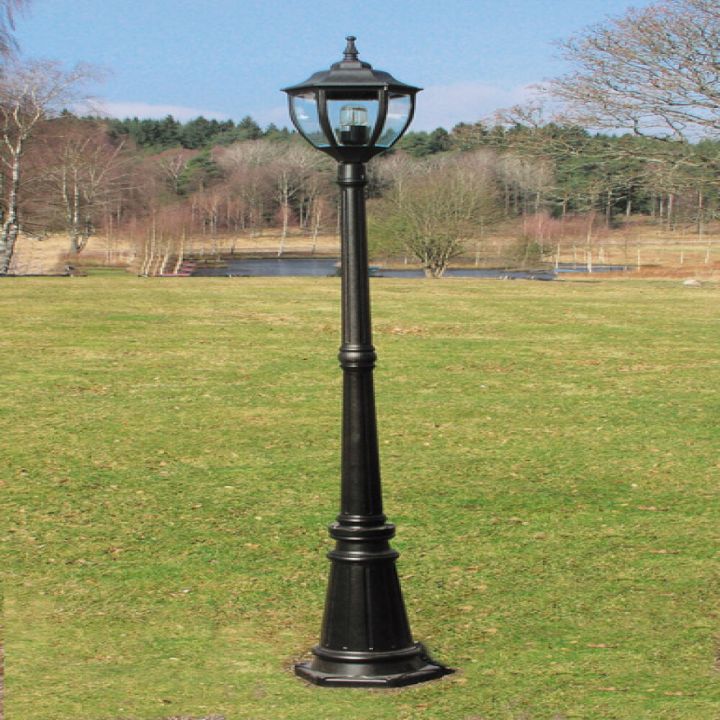 LYKTSTOLPE MARKSLÖJD JONNA SVART IP23 | BAUHAUS