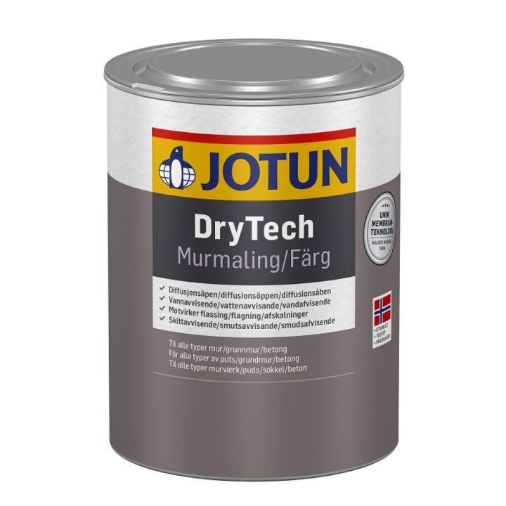 MURFÄRG JOTUN DRYTECH VIT 750ML | BAUHAUS
