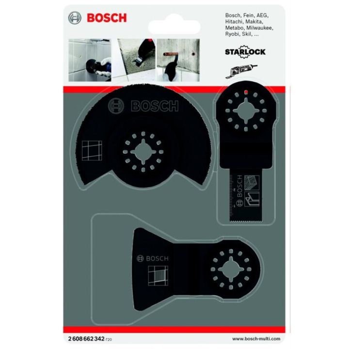 KAKELSET BOSCH 3 DELAR | BAUHAUS