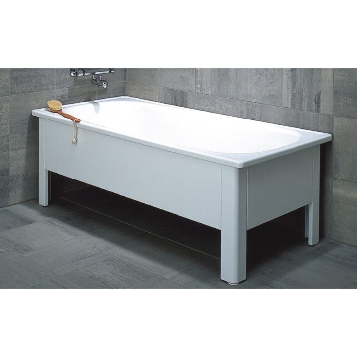 BADKAR MED HALVFRONT SVEDBERGS 130 CM VIT | BAUHAUS