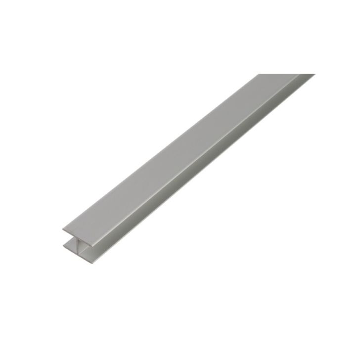 H-PROFIL GAH ALBERTS ALUMINIUM 8,9X20X1,5MM 1M | BAUHAUS