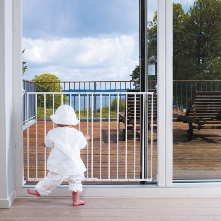 TRAPPGRIND/BARNGRIND 730X720MM STADIG VIT METALL | BAUHAUS