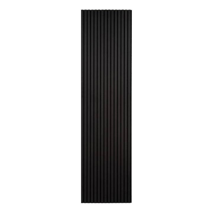 AKUSTIKPANEL BY VENØ RAW SVART 20X600X2400MM | BAUHAUS