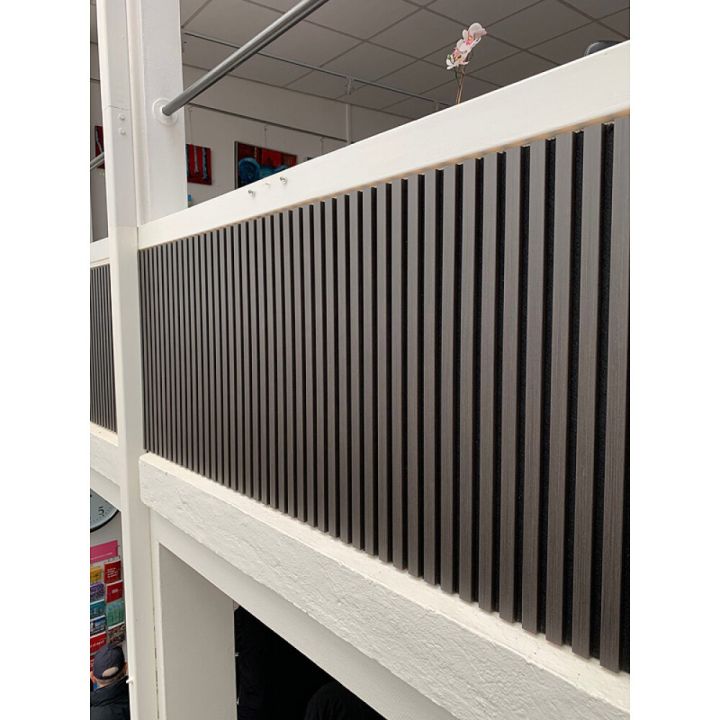 AKUSTIKPANEL FIBROTECH BASIC 22X605X2440MM SVART E | BAUHAUS