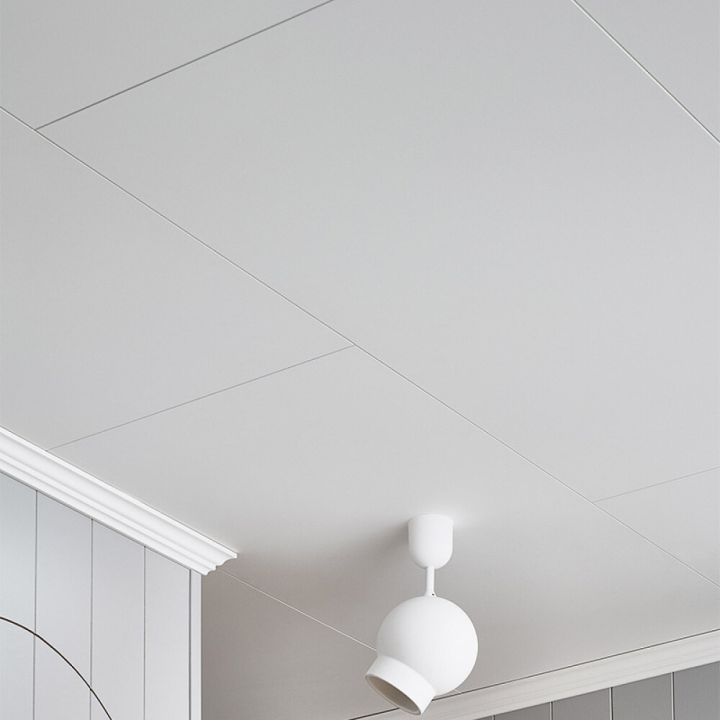 TAKPANEL MOELVEN REGINA DISKRET VIT 10X620X1220MM | BAUHAUS