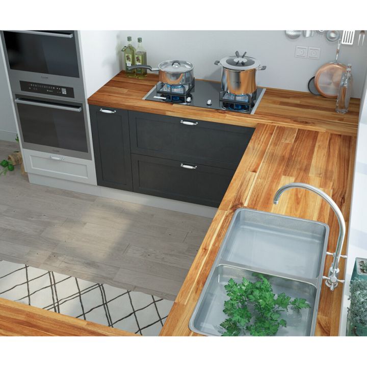 BÄNKSKIVA AKACIA INTERBUILD GOLDEN TEAK 2200X635X2 | BAUHAUS