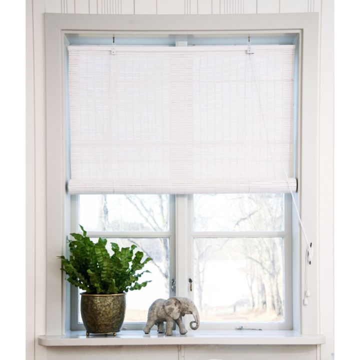 RULLGARDIN BAMBU VIT 100X160 CM | BAUHAUS