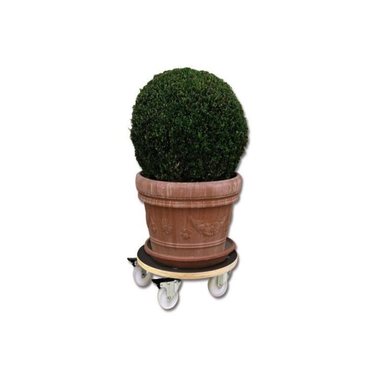 BLOMVAGN WAGNER MASSIV Ø38CM BRUN | BAUHAUS