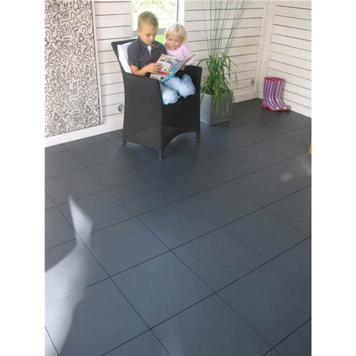 GOLVPLATTA BERGO ELITE GRAPHITE GREY 1M² | BAUHAUS