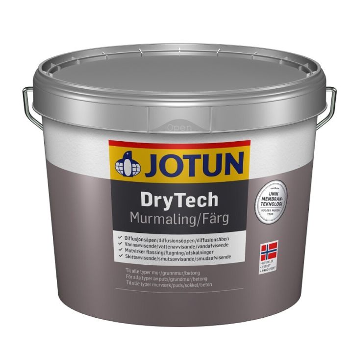 MURFÄRG JOTUN DRYTECH VIT 3L | BAUHAUS