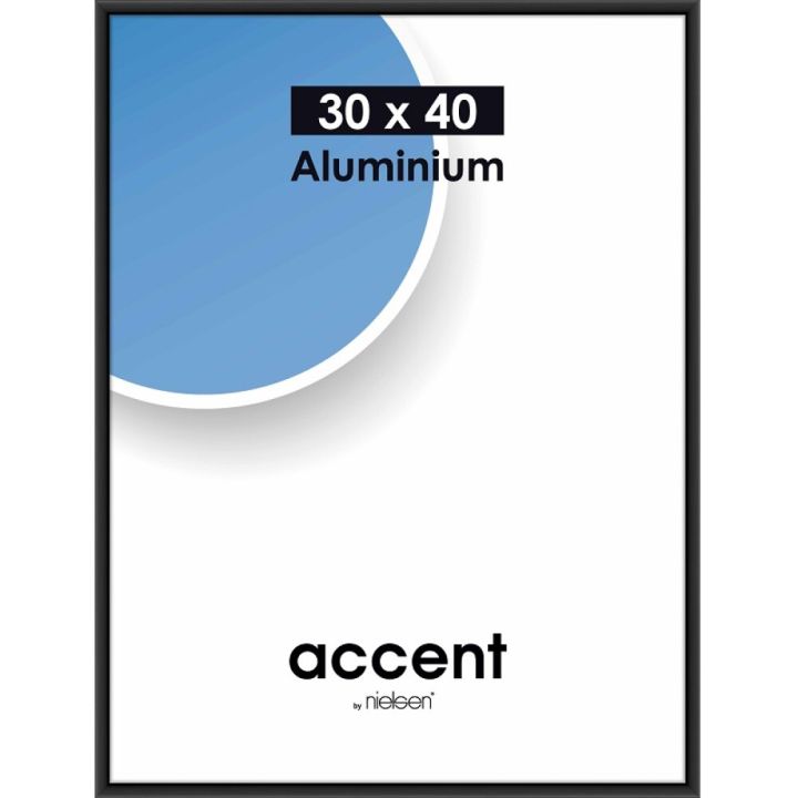 RAM ACCENT 30X40 MATT SVART | BAUHAUS