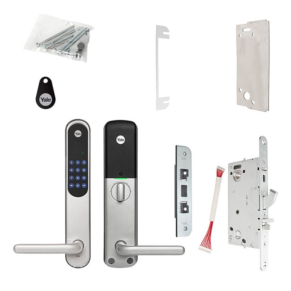 YALE DOORMAN CLASSIC HOME SILVER+ACCESS MODULE | BAUHAUS