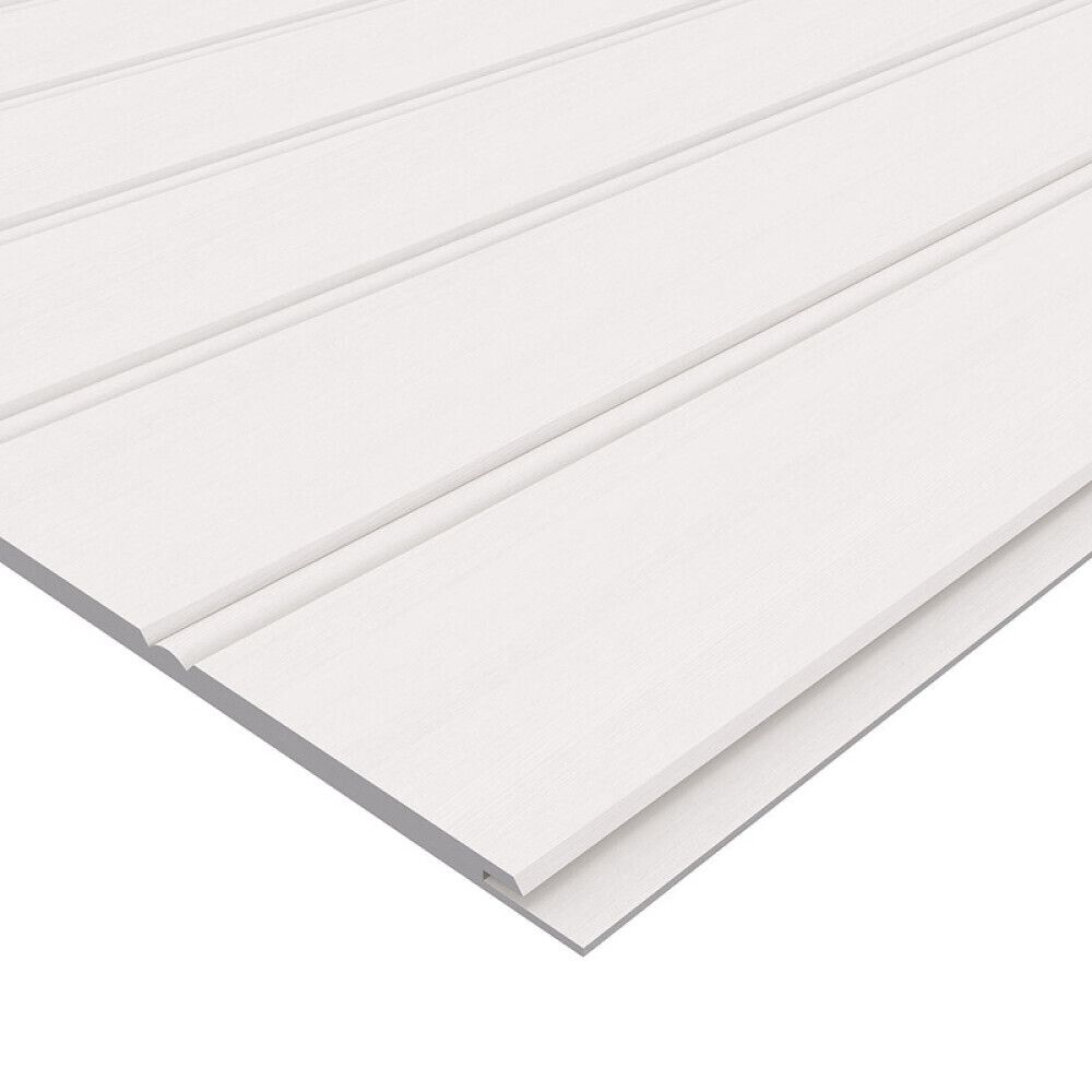 PANEL MOELVEN REGINA PÄRLSPONT VIT 6X620X2435MM | BAUHAUS