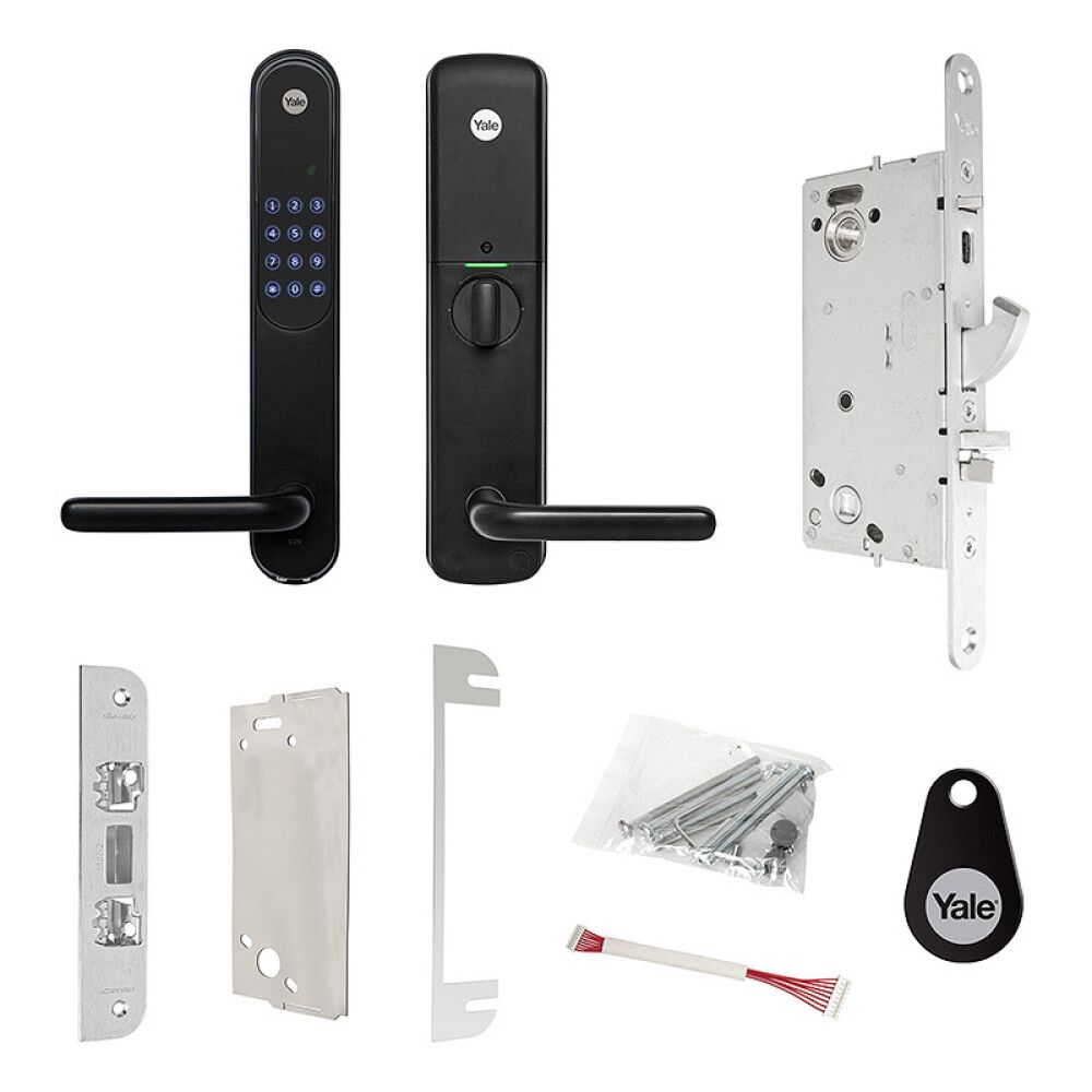 YALE DOORMAN CLASSIC HOME SVART+ACCESS MODULE | BAUHAUS