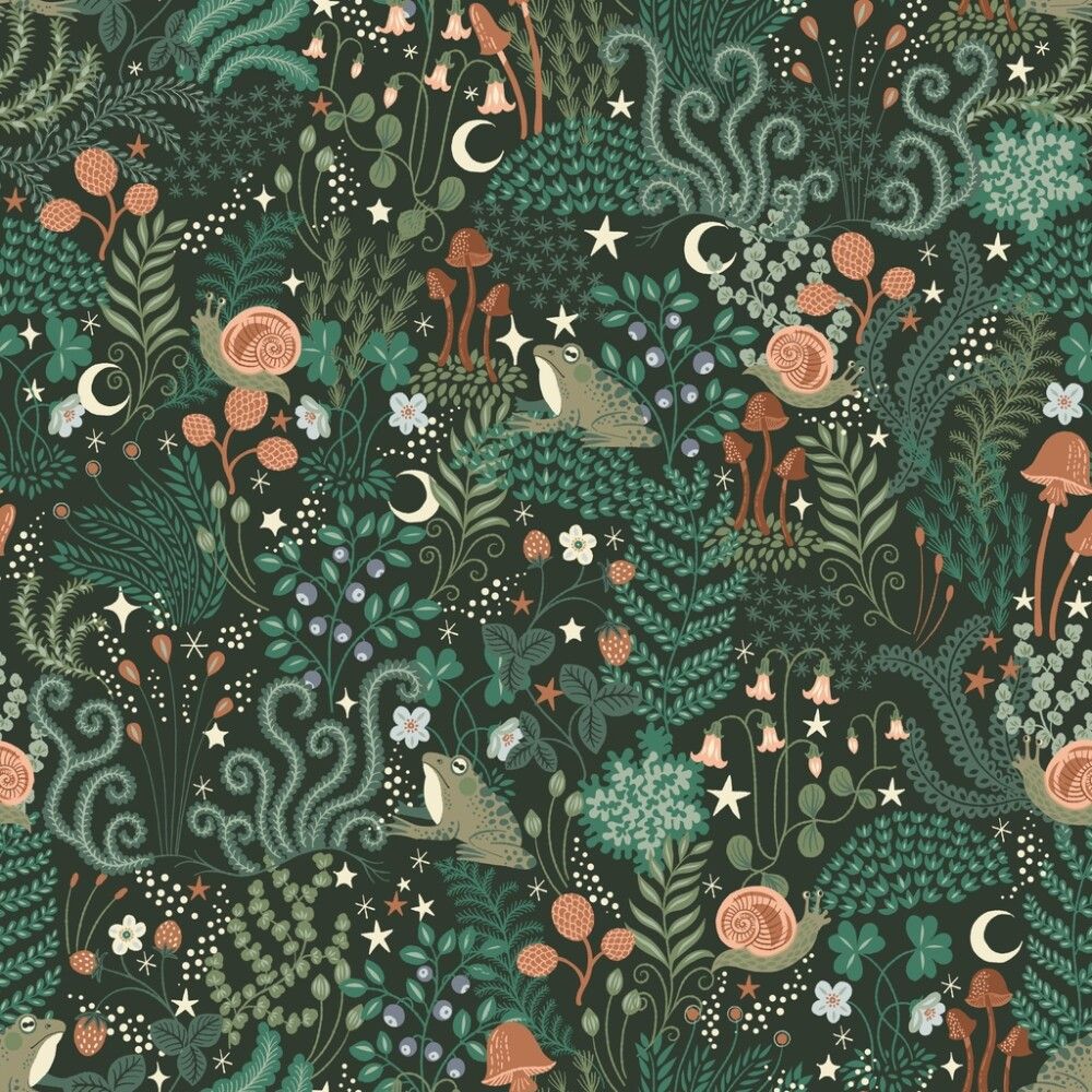 TAPET MOONLIT FOREST MULTI | BAUHAUS