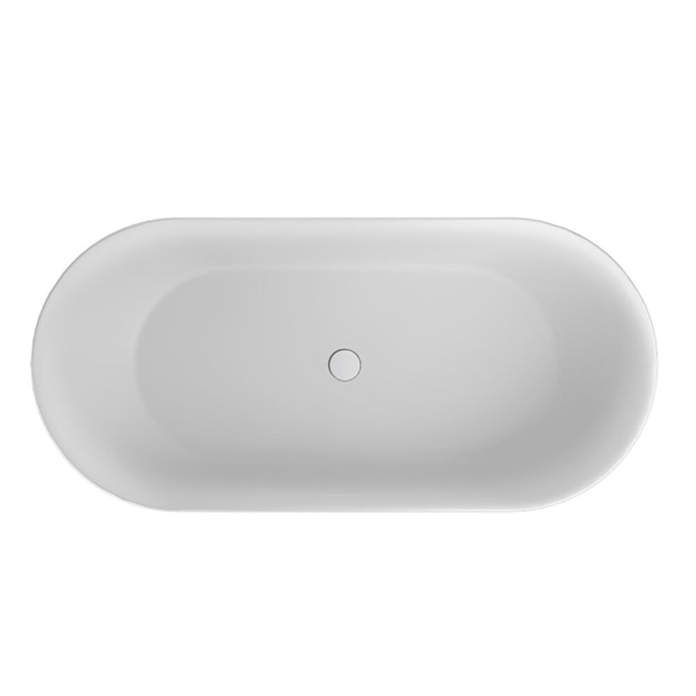 BADKAR SVEDBERGS VAULEN FRISTÅENDE 160CM VIT MATT | BAUHAUS