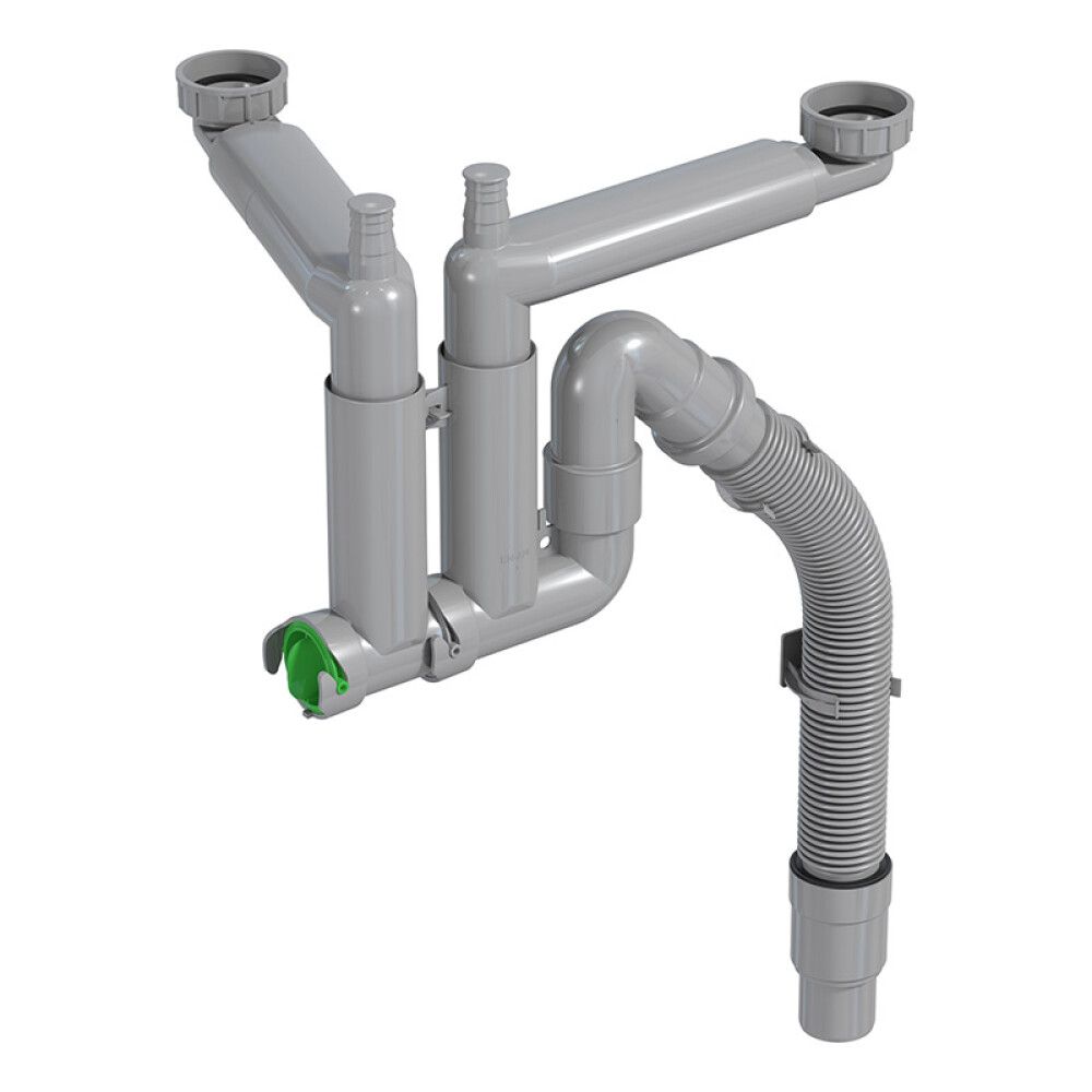 DISKBÄNKSVATTENLÅS PREVEX SMARTLOC 2-GREN | BAUHAUS