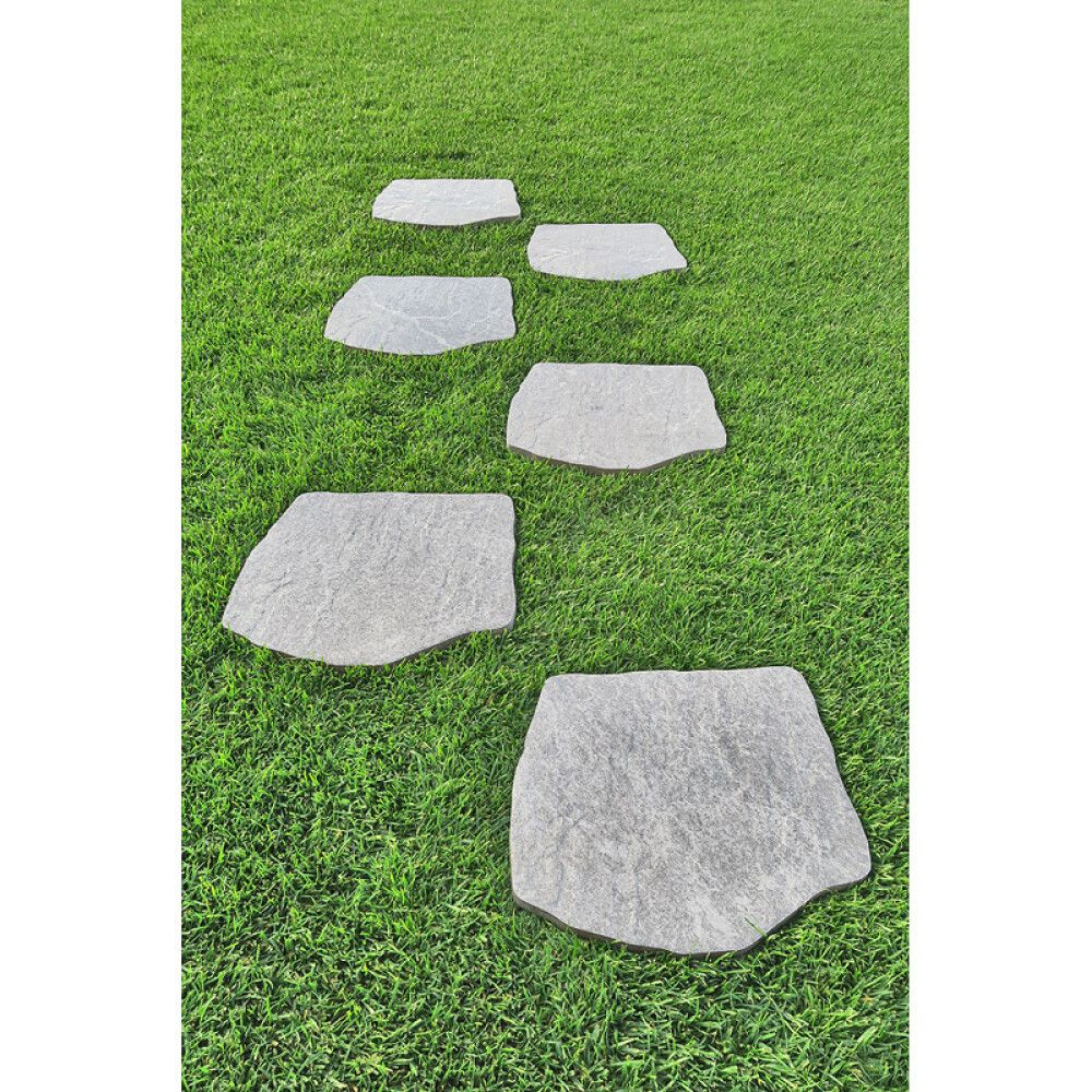 MARKSTEN STEPPINGSTONE HOLZ GRÅ 420X360X20 MM | BAUHAUS