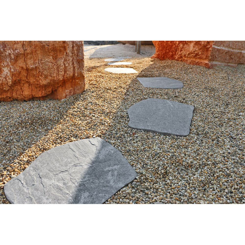 MARKSTEN STEPPINGSTONE HOLZ GRÅ 420X360X20 MM | BAUHAUS