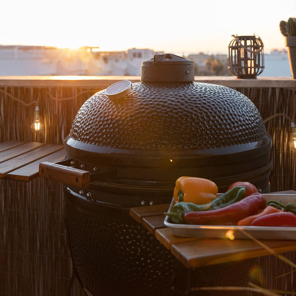 KOLGRILL KAMADO SUMO MAXI 25" Ø64CM SVART | BAUHAUS