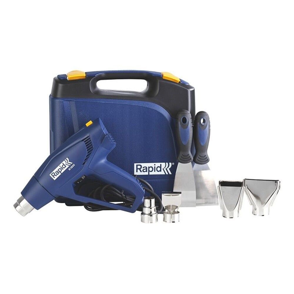 VARMLUFTSPISTOL RAPID R1800 MED VÄSKA | BAUHAUS