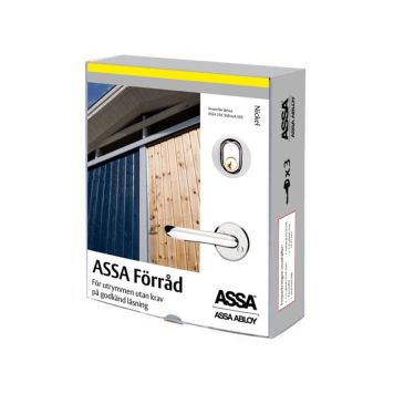FÖRRÅDSPAKET ASSA ABLOY KOMPLETT NICKEL | BAUHAUS