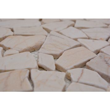 MOSAIK HAINAN MARBLE GOLD/CREAM PRIS PER ARK | BAUHAUS
