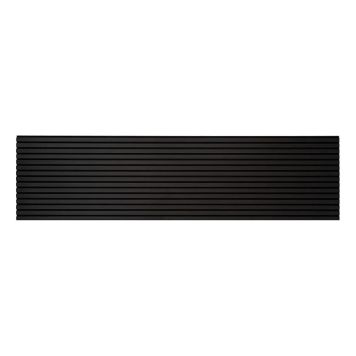 AKUSTIKPANEL BY VENØ RAW SVART 20X600X2400MM | BAUHAUS