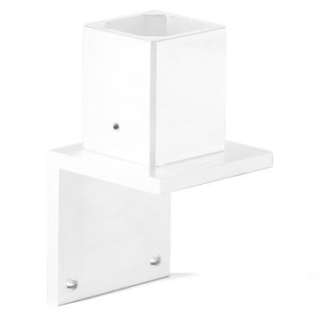 STOLPFOT RECAL SIDOMONTERAD VIT | BAUHAUS