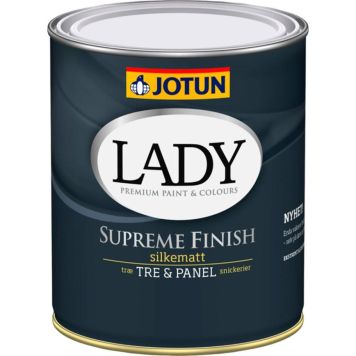SNICKERIFÄRG JOTUN LADY SUPREME FINISH 15 VIT BAS | BAUHAUS