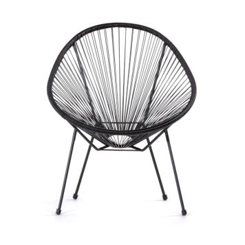 LOUNGESTOL SUNFUN STRING SVART | BAUHAUS