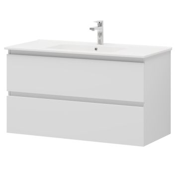 KOMMODPAKET CAMARGUE LEVA VIT 100CM | BAUHAUS