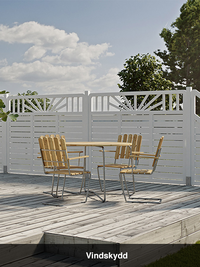 Staket & Skärmar | Köp online på BAUHAUS.se